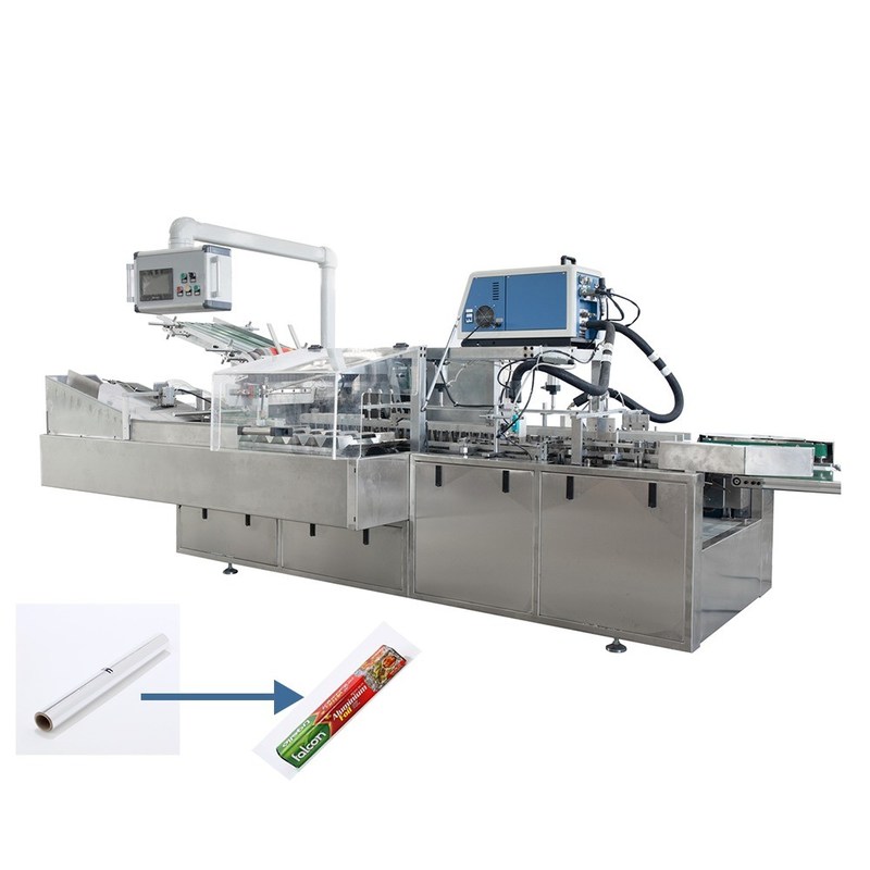 Production 65 Boxes/min Aluminum Foil Roll Cartoning Machine with Easy ...